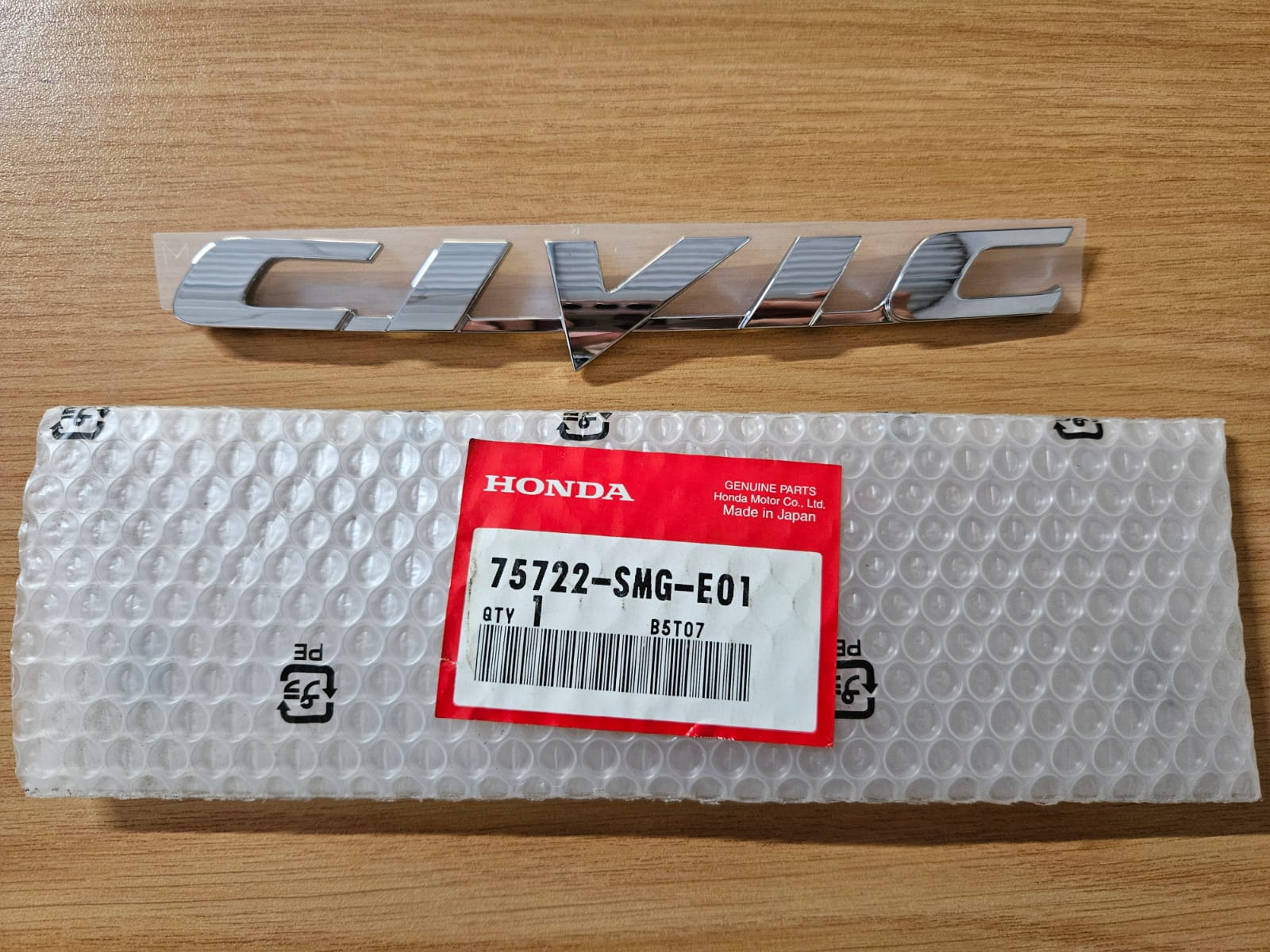 Honda Civic Emblem / Badge – Montclair Motorcycles Online